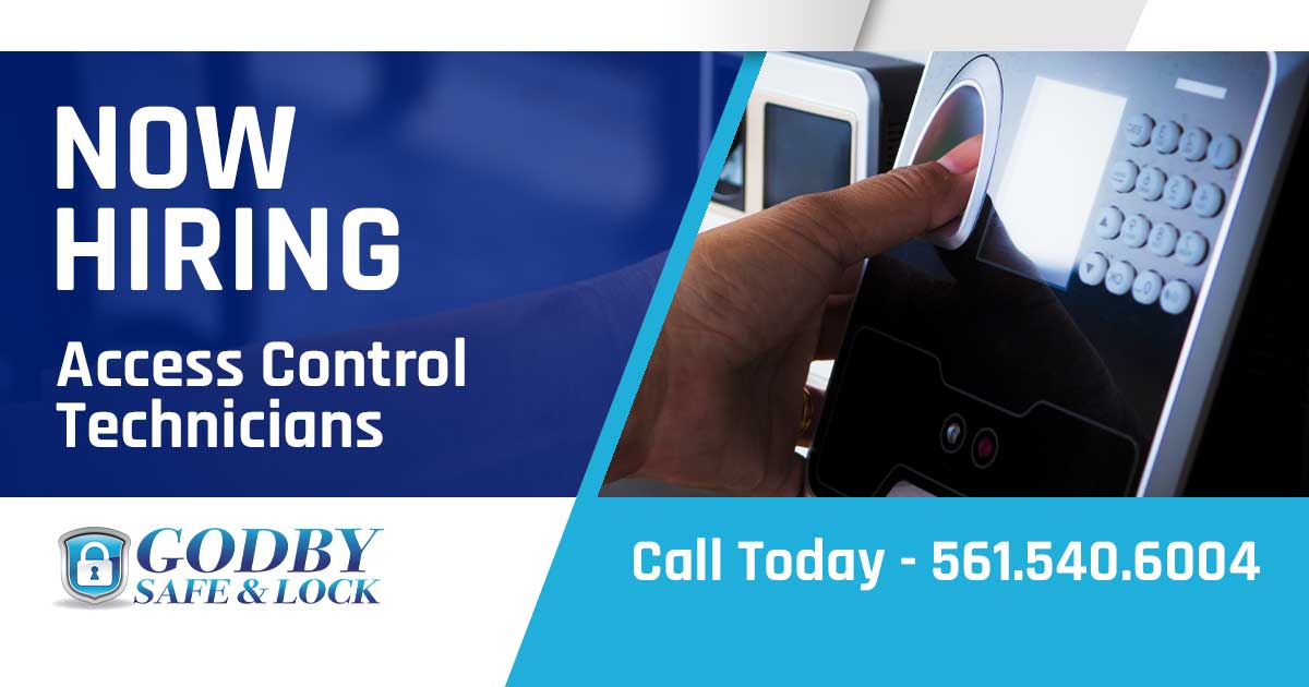 ACCESS CONTROL TECHNICIANS: HIRING NOW - Emergency Locksmiths Lantana